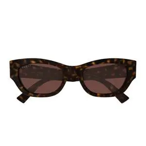 Gucci Gg1954sa Linea Emblem Sunglasses - Havana