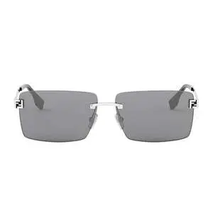 Fendi Rimless Sunglasses - Silver