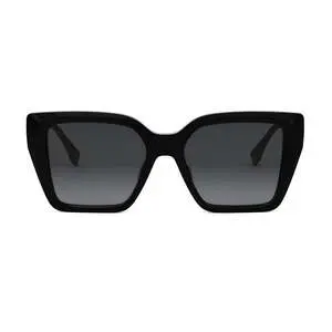 Fendi Ff Diamonds Square Sunglasses - Black