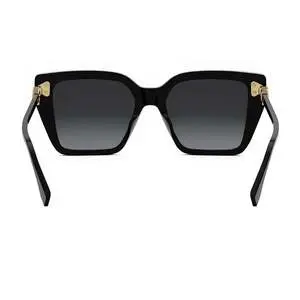 Fendi Ff Diamonds Square Sunglasses - Black