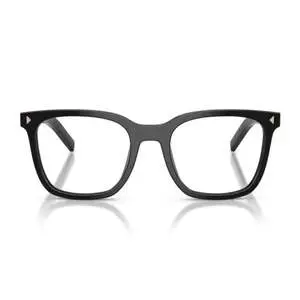 Prada Full Rim Square Eyeglasses - Black