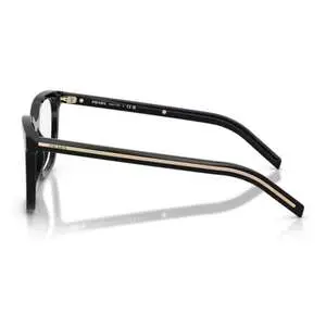 Prada Full Rim Square Eyeglasses - Black