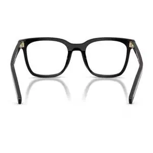 Prada Full Rim Square Eyeglasses - Black
