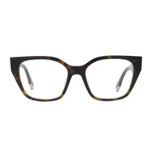 Fendi Geometric Eyeglasses - Brown