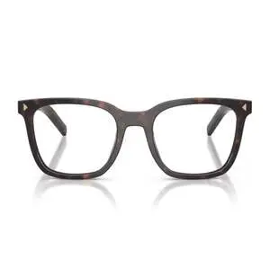 Prada Tortoise Square Eyeglasses - Havana