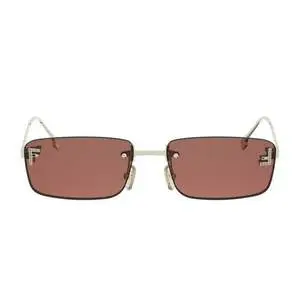 Fendi First Crystal Sunglasses - Gold