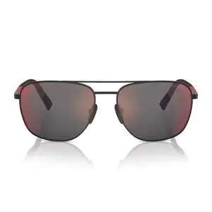 Prada Ps 54zs Aviator Sunglasses - Black