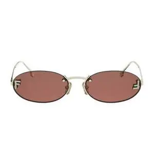 Fendi First Crystal Sunglasses - Gold