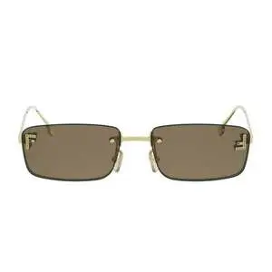 Fendi First Crystal Sunglasses - Gold