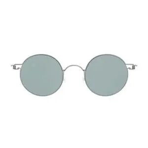 LINDBERG Sun Titanium Rim Sunglasses - Silver