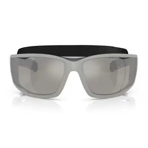 Prada Wraparound Sunglasses - Steel Gray
