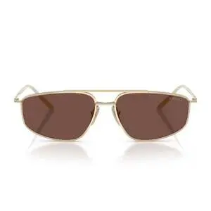 Prada Rectangle Sunglasses - Gold