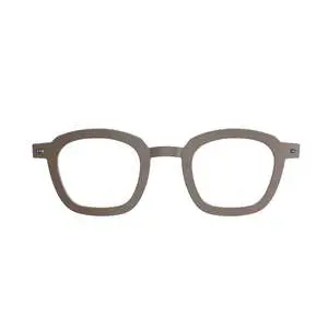 LINDBERG Eyeglasses Square Frame - Brown