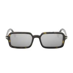 Fendi Selleria Rectangle Sunglasses - Havana