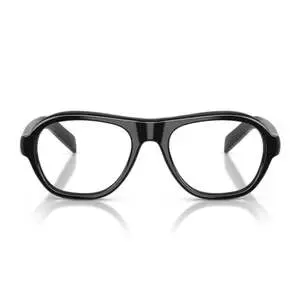 Prada Full Rim Pilot Eyeglasses - Black