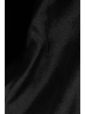Aje Daybreak Strapless Ruched Taffeta Mini Dress