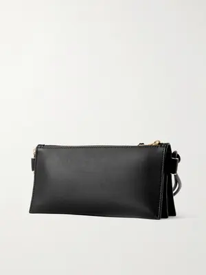 Loewe Joya Embellished Leather Shoulder Bag - Black