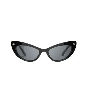 Chanel Cat Eye Sunglasses - Black