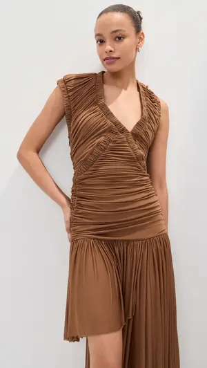 Christopher Esber Theron Drape Dress
