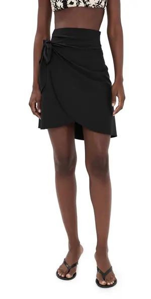 Hunza G Short Sarong - Black