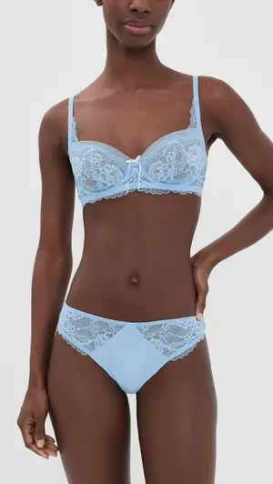 SKARLETT BLUE Minx Balconette Bra - Blue Moon