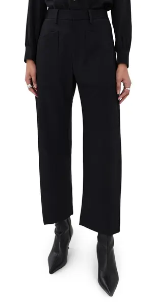 NILI LOTAN Shon Wool Pants - Black