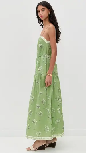 KIVARI Kaelia Strappy Maxi Dress