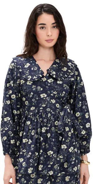 LA MAREGOLD Camila Floral Print Blouse