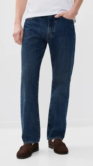LEVI'S 555 Relaxed Straight Jeans - Check The Score