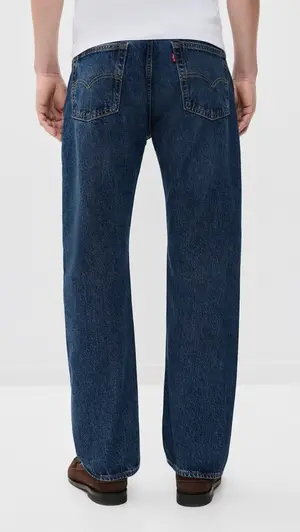 LEVI'S 555 Relaxed Straight Jeans - Check The Score