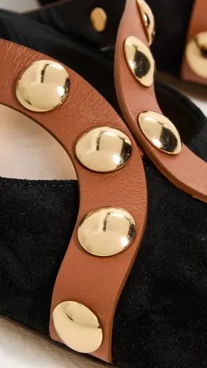 Ulla Johnson Vendome Studded Kitten Heels