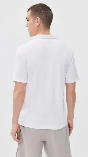 Reigning Champ Solotex Mesh Tiebreak Standard Polo