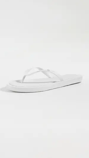 Tory Burch Kira Padded Flip Flops - Optic White / Optic White