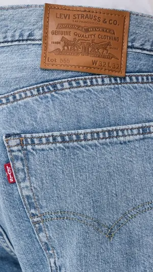 LEVI'S 555 Relaxed Straight Jeans - Call Me Again Ltwt