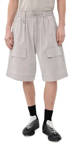 Y3 Button Detailed Bottoms For Men