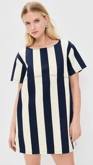 SIMONMILLER Sahara Stripe Mini Dress