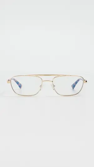 Le Specs Le Mimi Eyeglasses - Gold