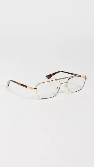 Le Specs Le Mimi Eyeglasses - Gold