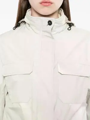 N.peal Hooded Pocket Jacket