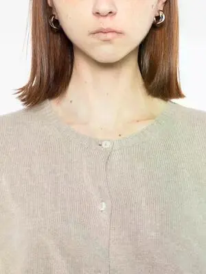 N.peal Chunky Crop Cardigan
