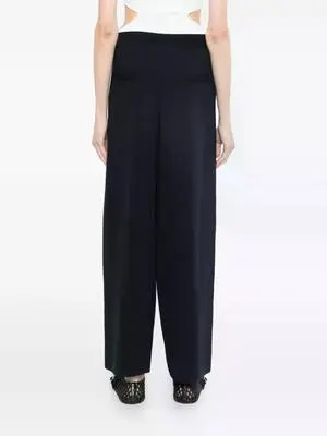 N.peal Barrel Leg Knitted Trousers