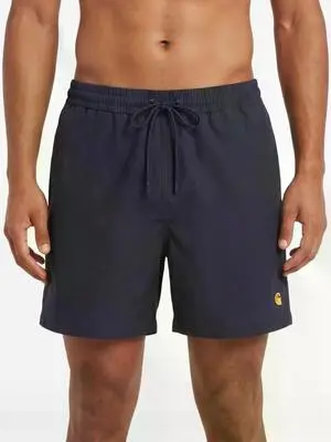 Carhartt Work In Progress Chase Drawstring Swim Shorts - Blue
