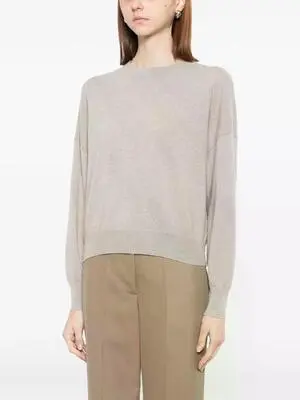 N.peal Balloon Sleeve Jumper