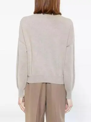 N.peal Balloon Sleeve Jumper