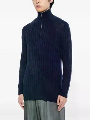 N.peal Albemarle Sweater - Blue