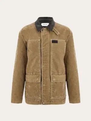 FERRAGAMO Utility Blouson - Beige
