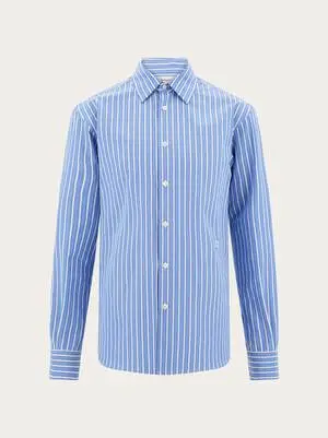 Ferragamo Embroidered Shirts For Men