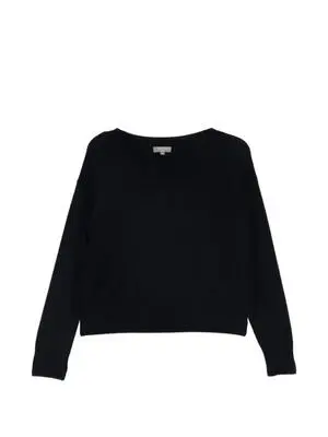 N.peal Boat Neck Crop Knitwear
