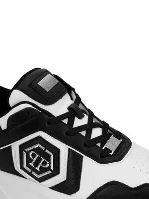 Philipp Plein Logo Plaque Panelled Sneakers