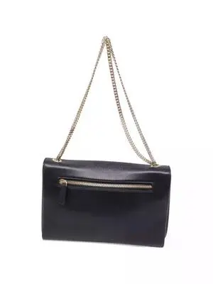 JIMMY CHOO Alba Leather Shoulder Bag